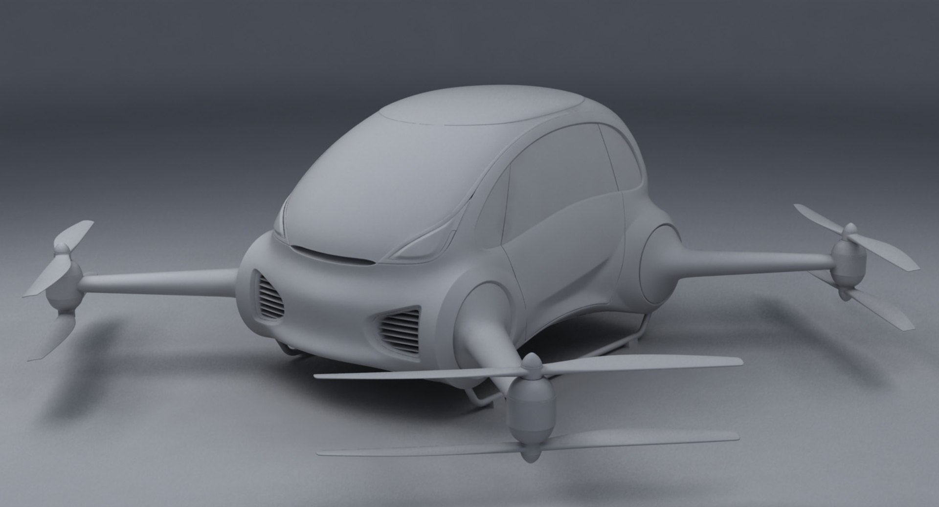 3D Model Flying Car - TurboSquid 1377220