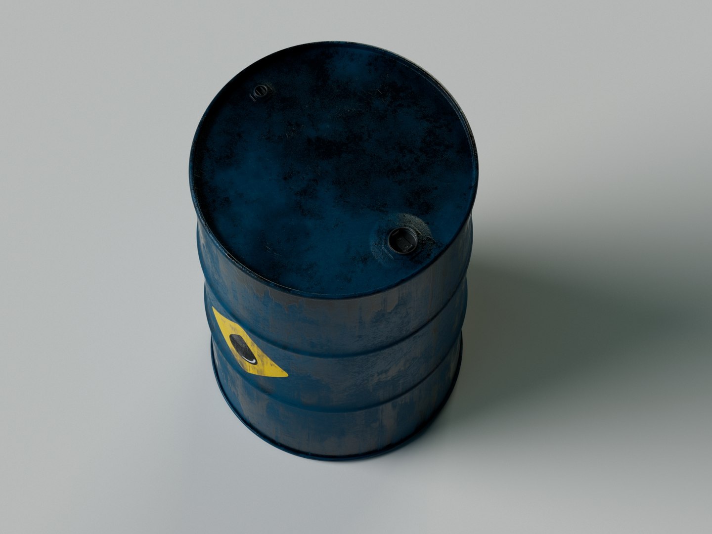 Oil Barrel Clean And Dirty PBR 3D - TurboSquid 1956252