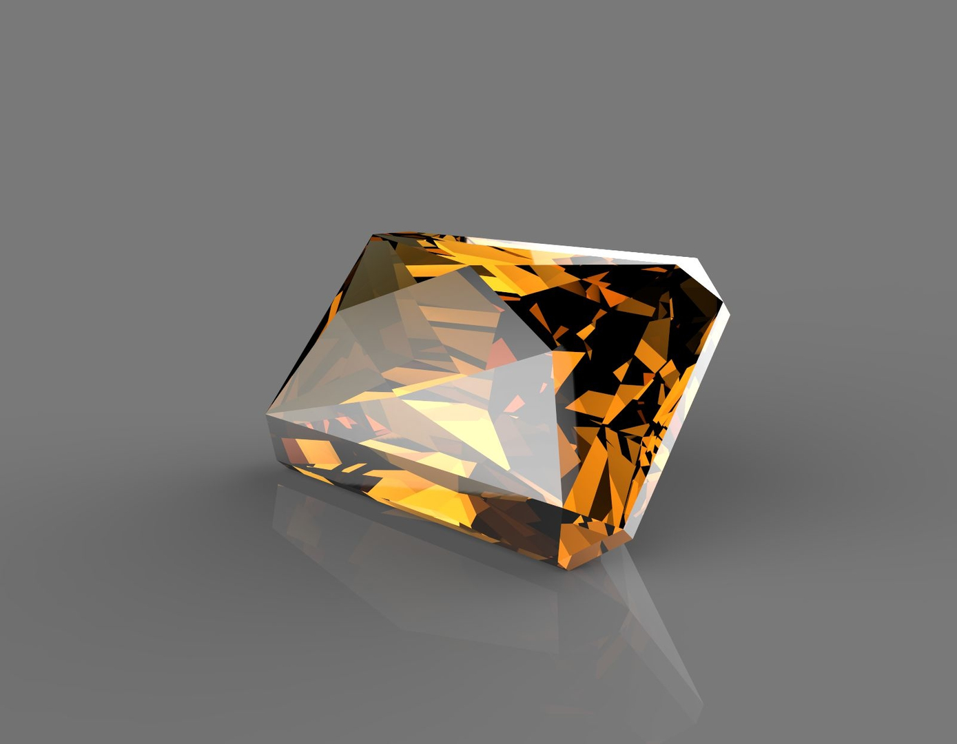 3d gem stone