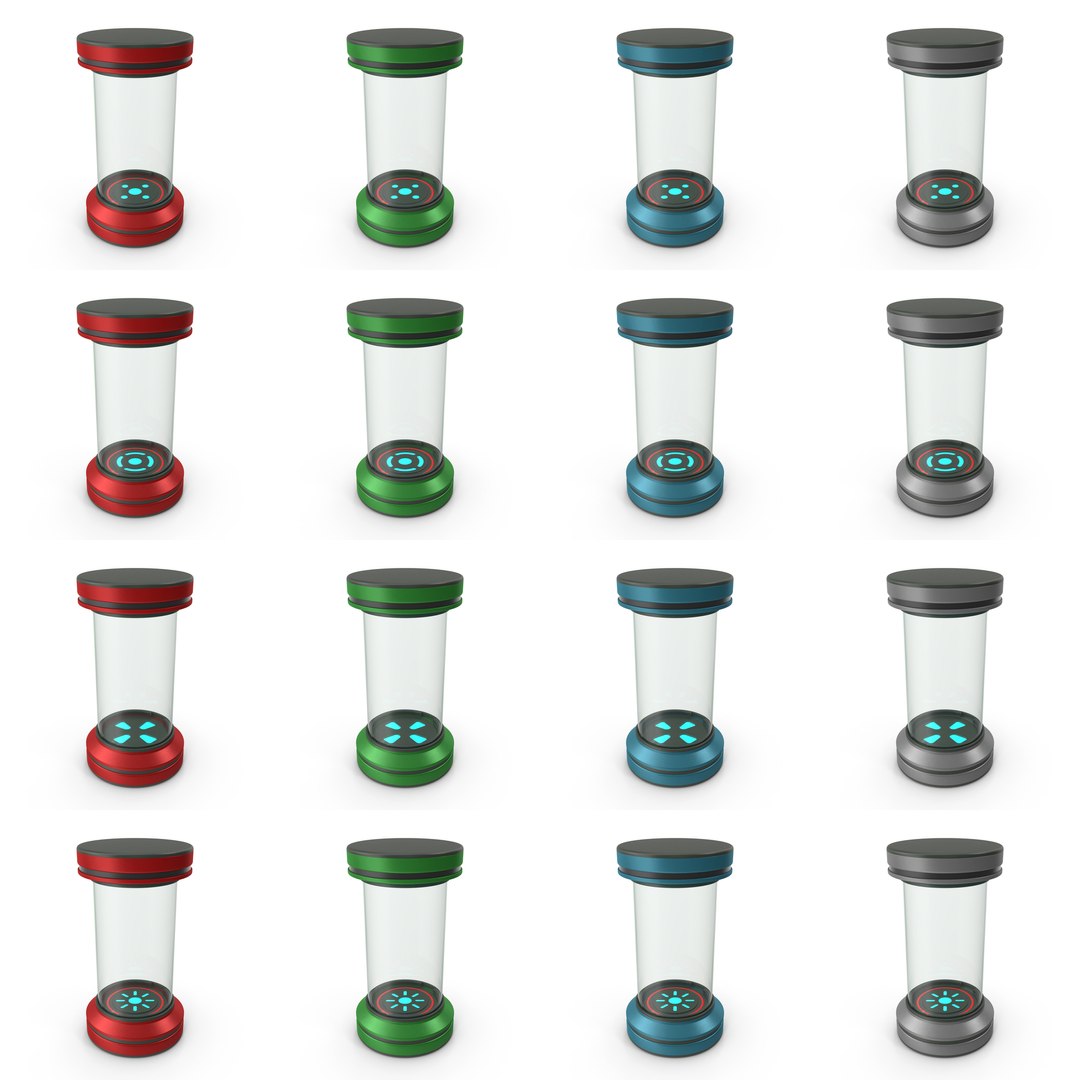 3D SciFi Power Device PBR - TurboSquid 2169601