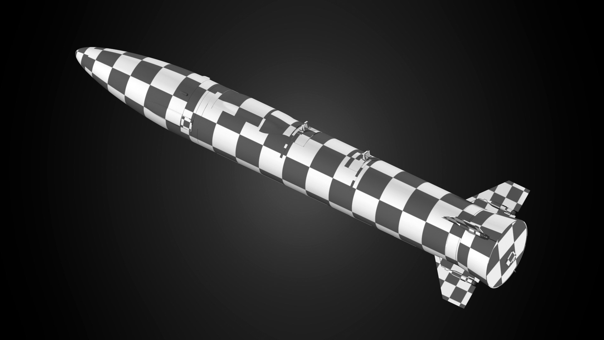 3D AGM-183 ARRW Missile - TurboSquid 2317317