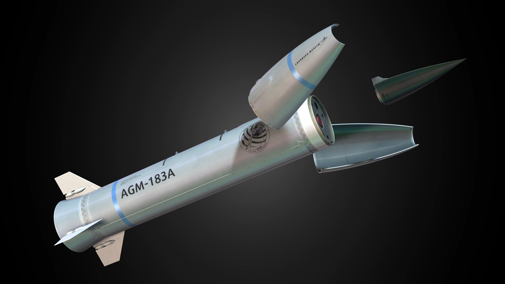 3D AGM-183 ARRW Missile - TurboSquid 2317317