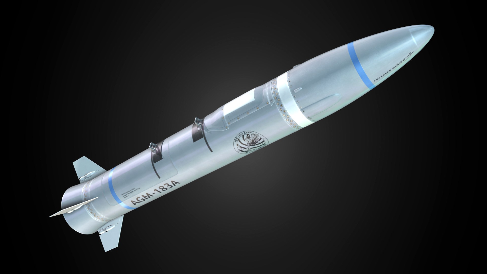 3D AGM-183 ARRW Missile - TurboSquid 2317317