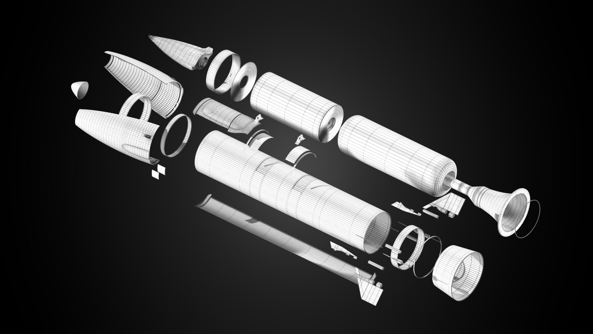 3D AGM-183 ARRW Missile - TurboSquid 2317317