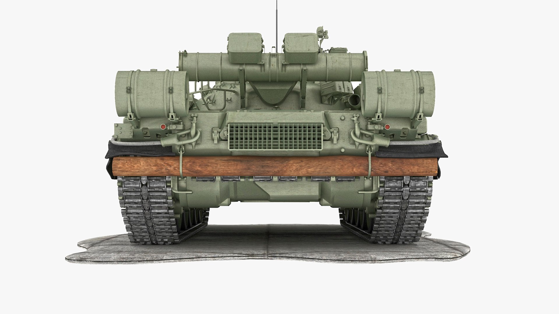 3D T-80B Main Battle Tank Model - TurboSquid 2267083