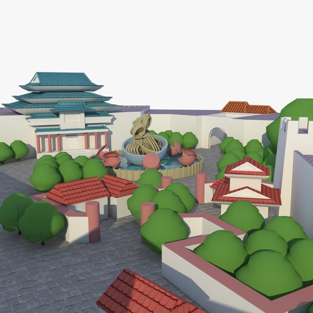 Max Dreamworks Animation Studio Maquette