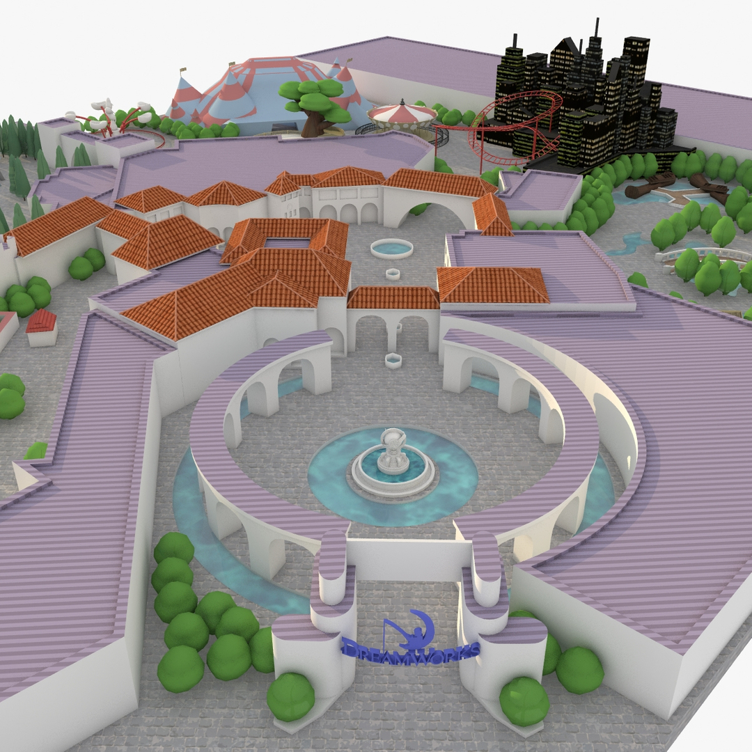 Max Dreamworks Animation Studio Maquette