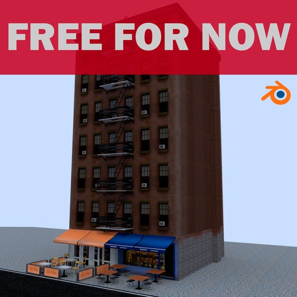 Free Apartment Building 3D Models for Download | TurboSquid