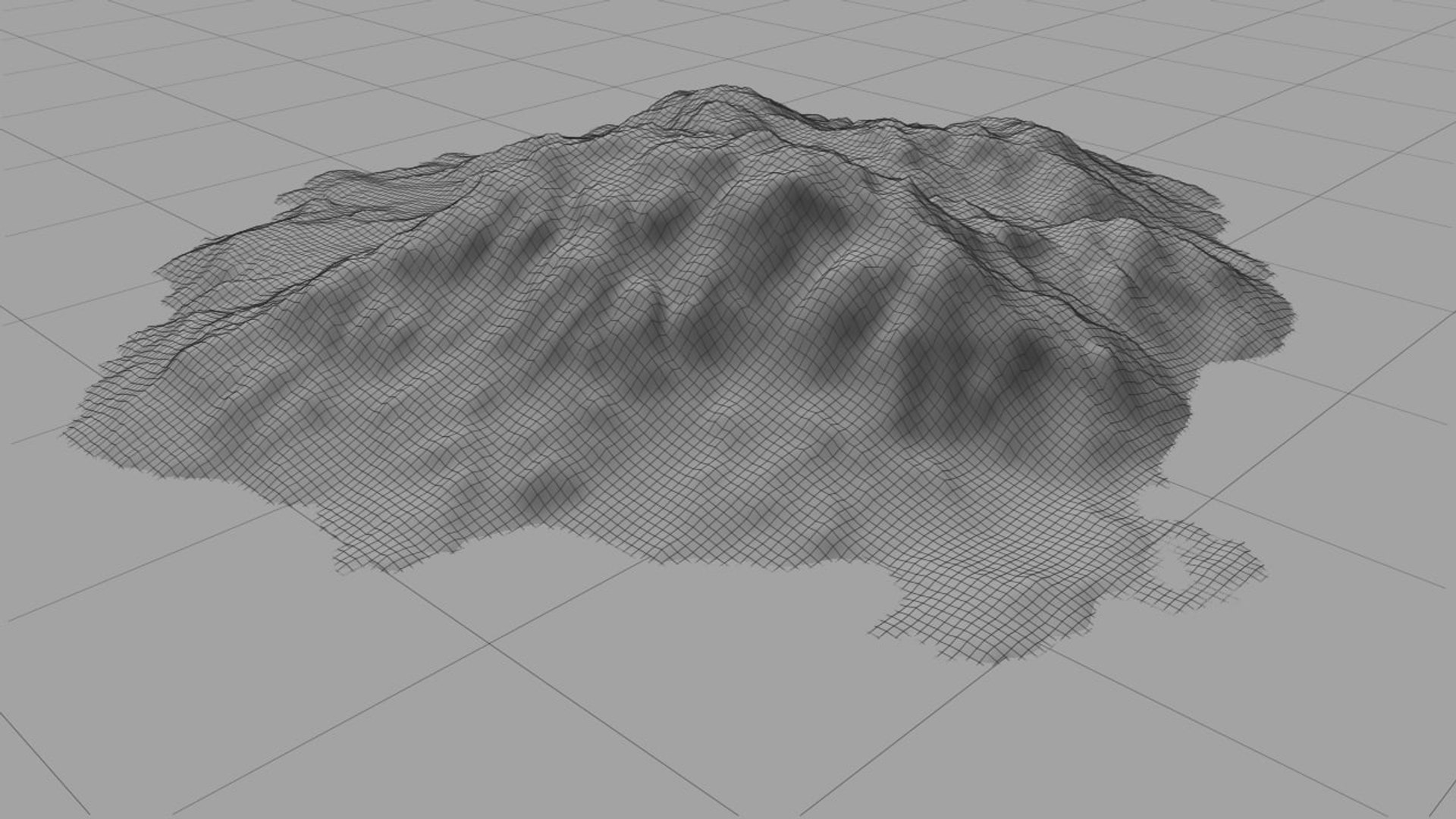 island terrain realistic 3d max
