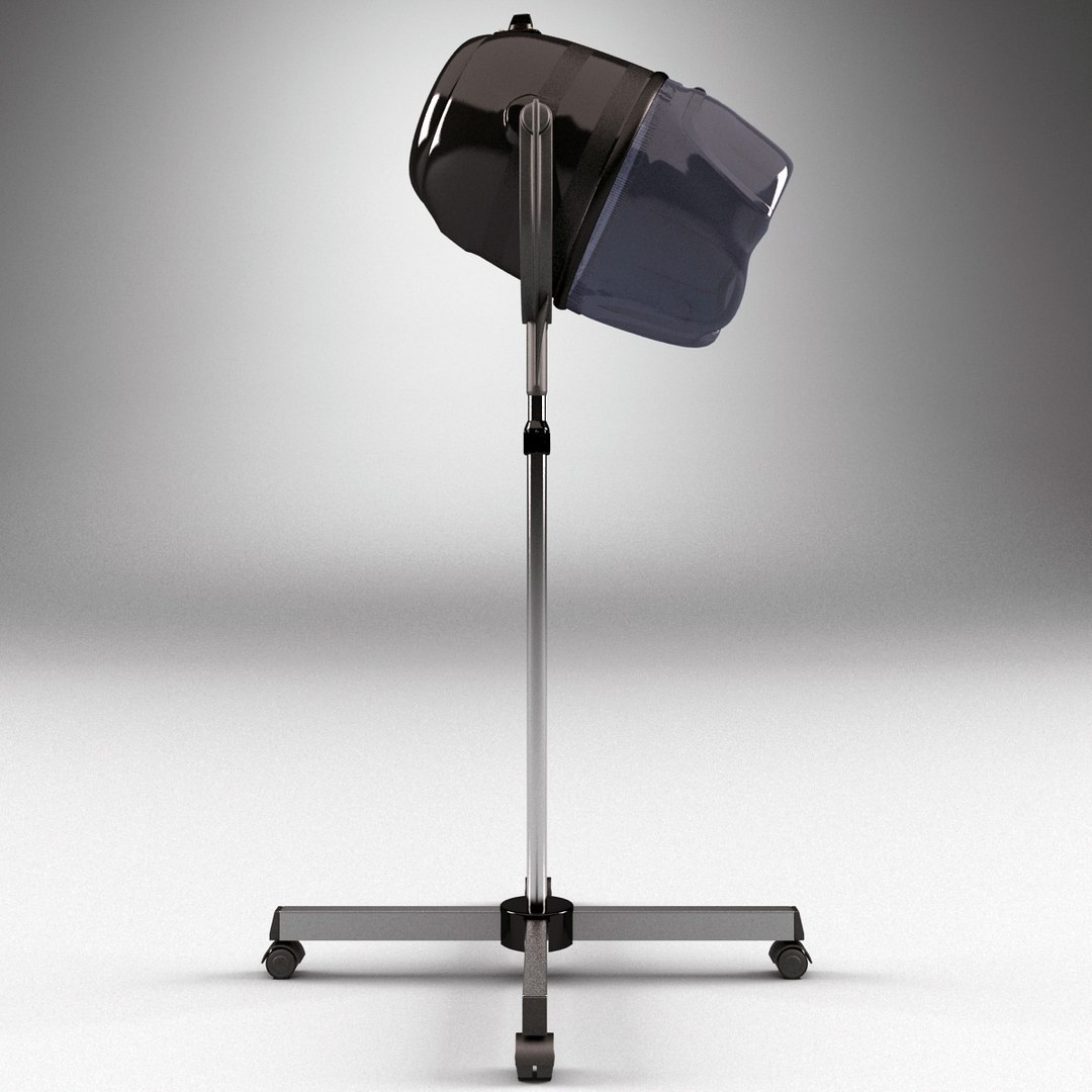 Salon Stand Hair Dryer 3ds