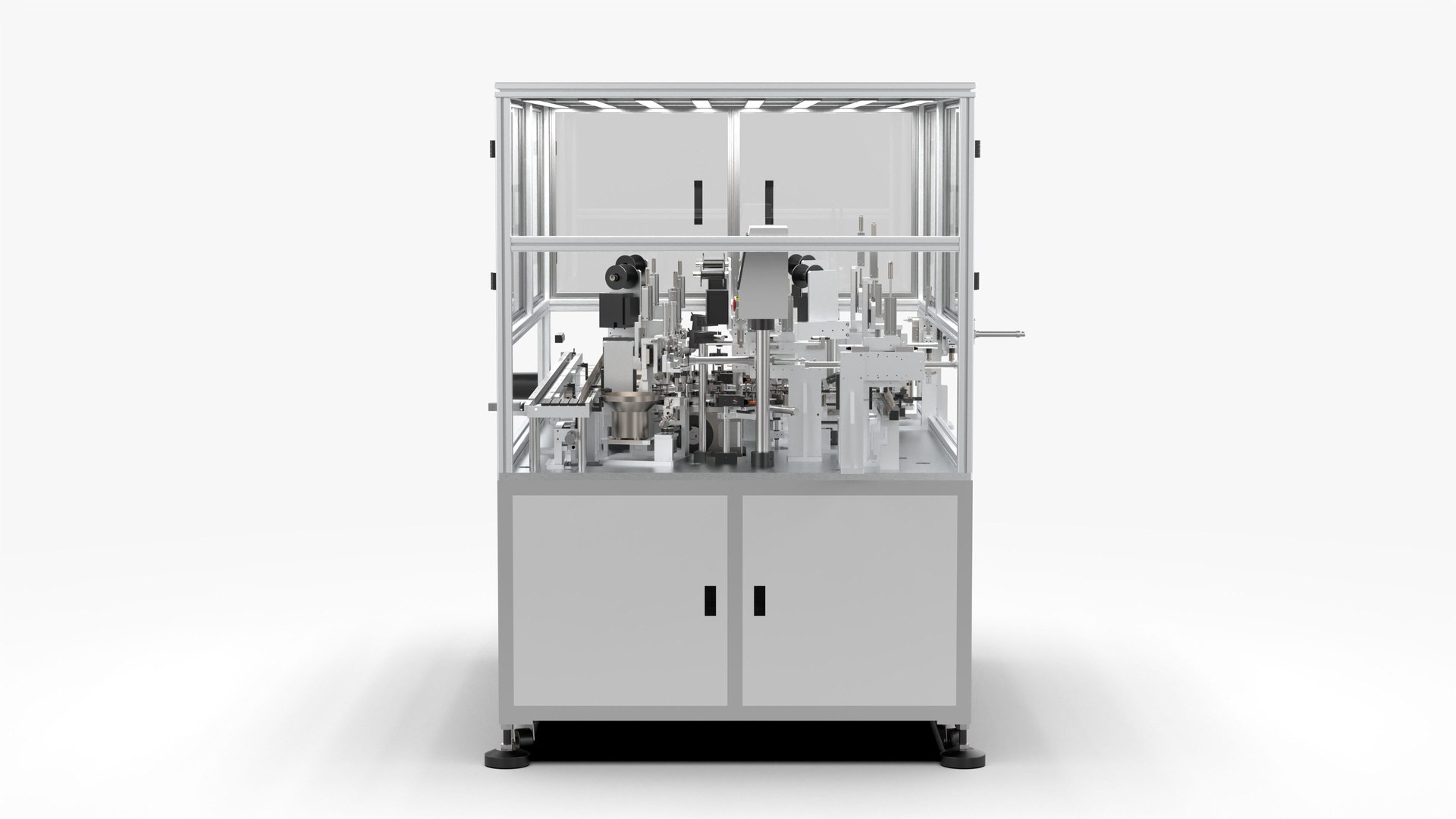 3D Automatic Pressure Sensitive Ring Machine - TurboSquid 2040824