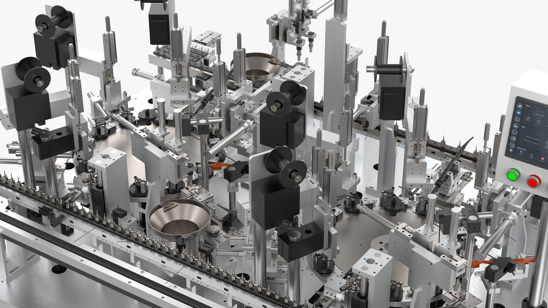 3D Automatic Pressure Sensitive Ring Machine - TurboSquid 2040824