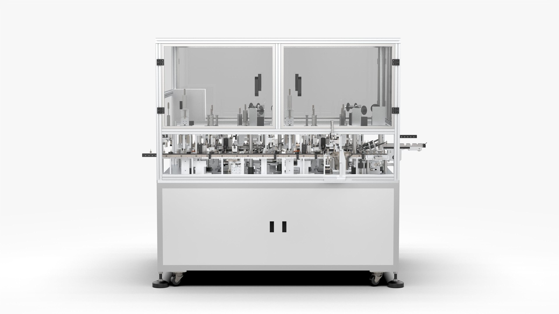 3D Automatic Pressure Sensitive Ring Machine - TurboSquid 2040824