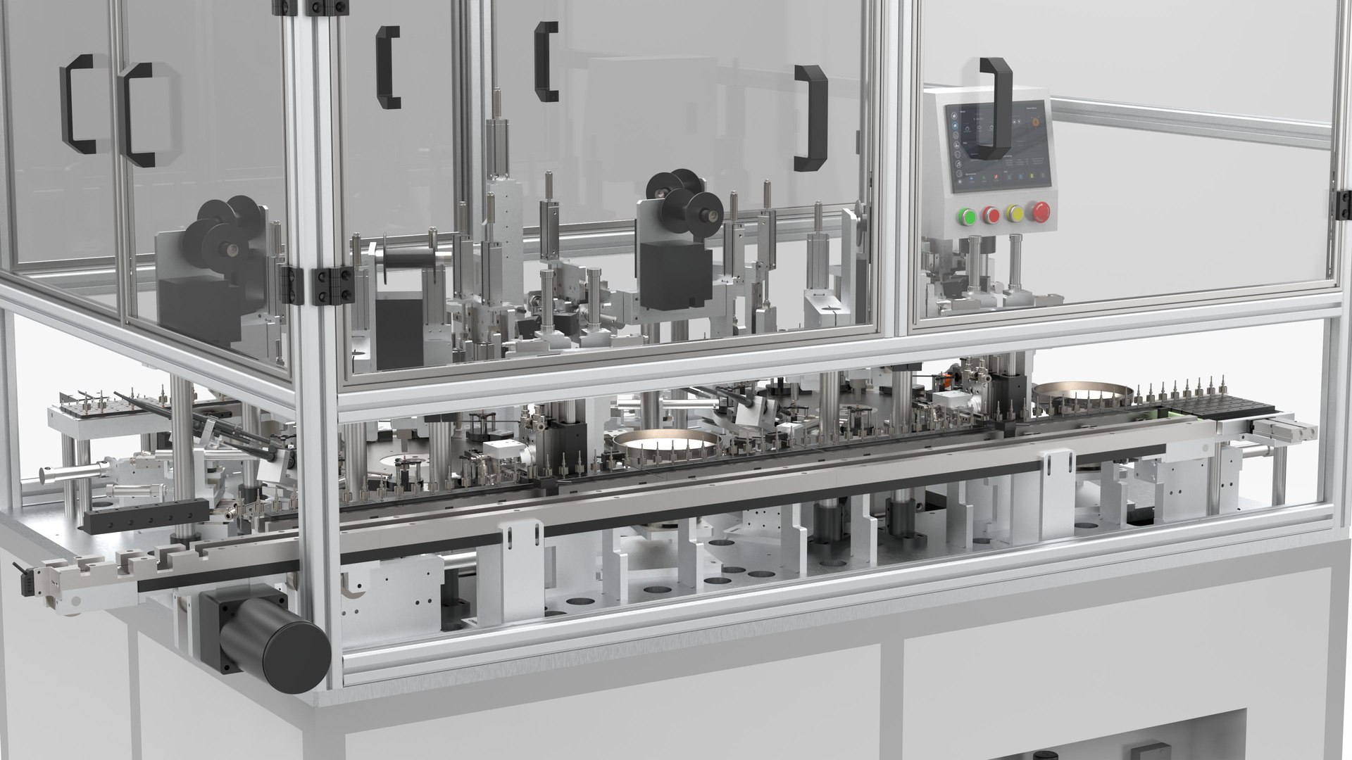 3D Automatic Pressure Sensitive Ring Machine - TurboSquid 2040824