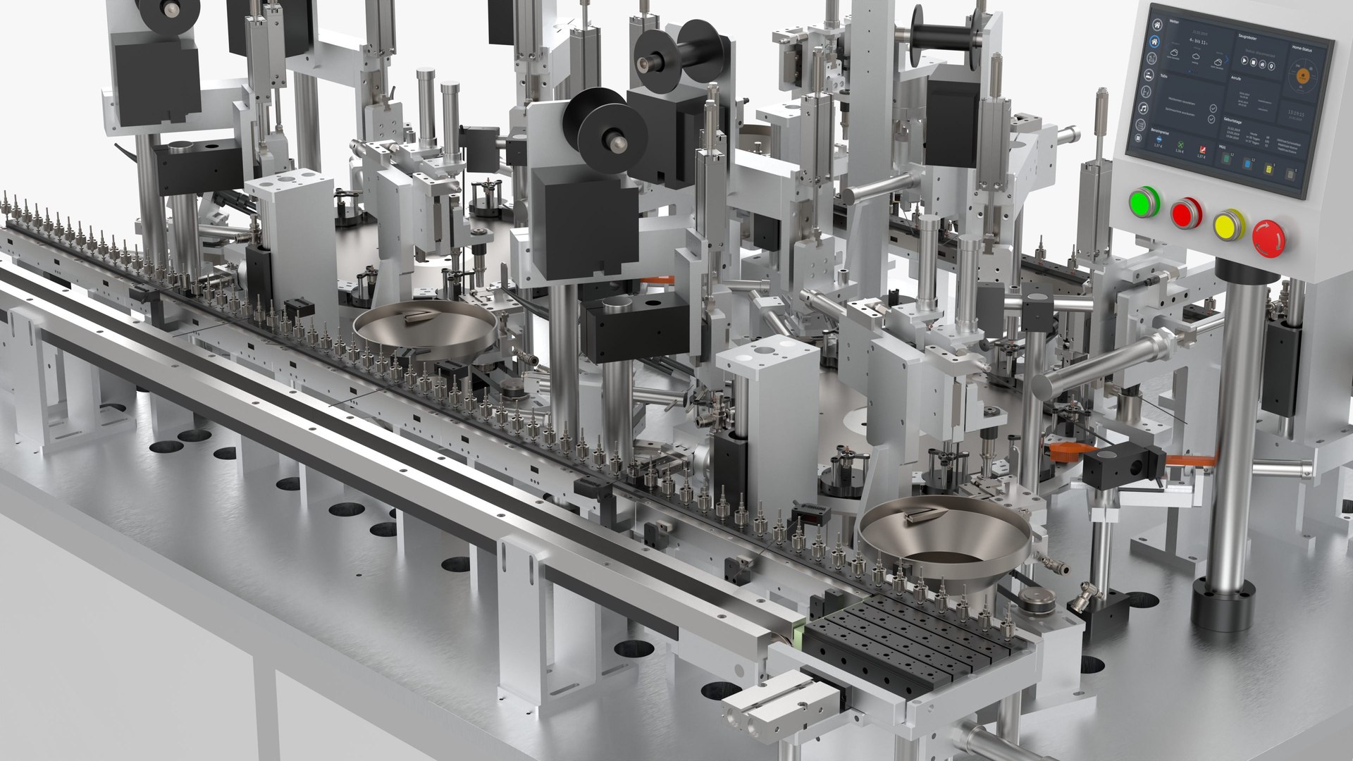 3D Automatic Pressure Sensitive Ring Machine - TurboSquid 2040824