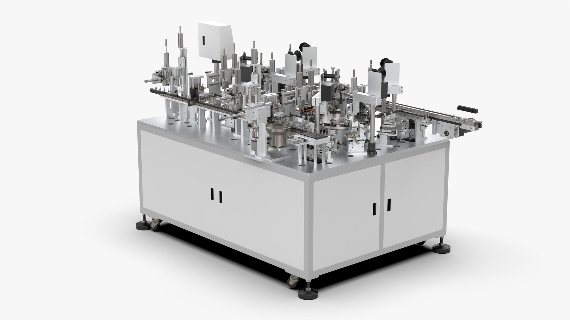 3D Automatic Pressure Sensitive Ring Machine - TurboSquid 2040824