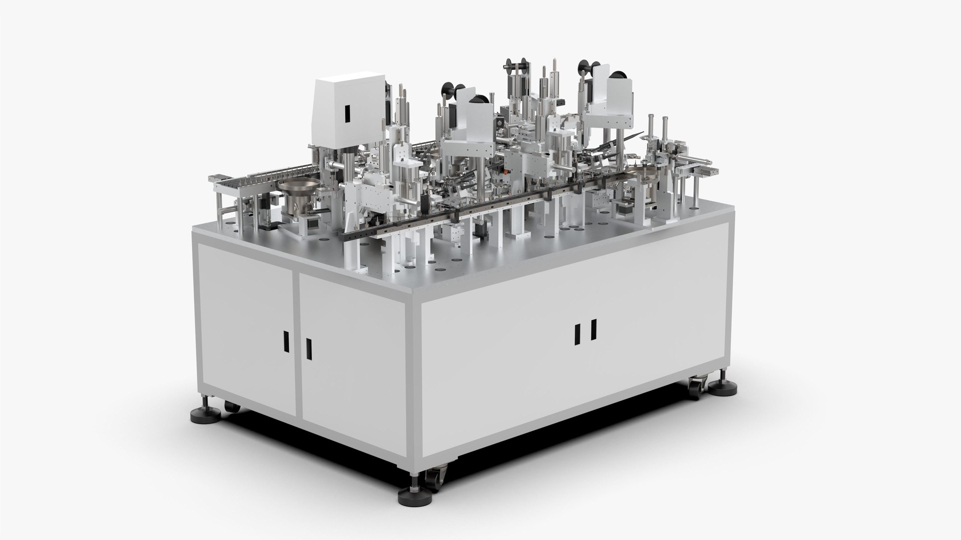 3D Automatic Pressure Sensitive Ring Machine - TurboSquid 2040824