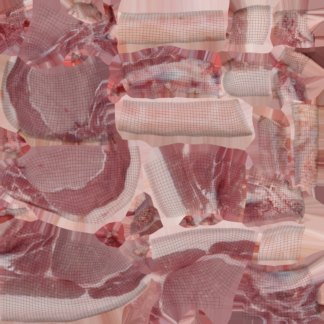Raw meat pork beef 3D model - TurboSquid 1590046