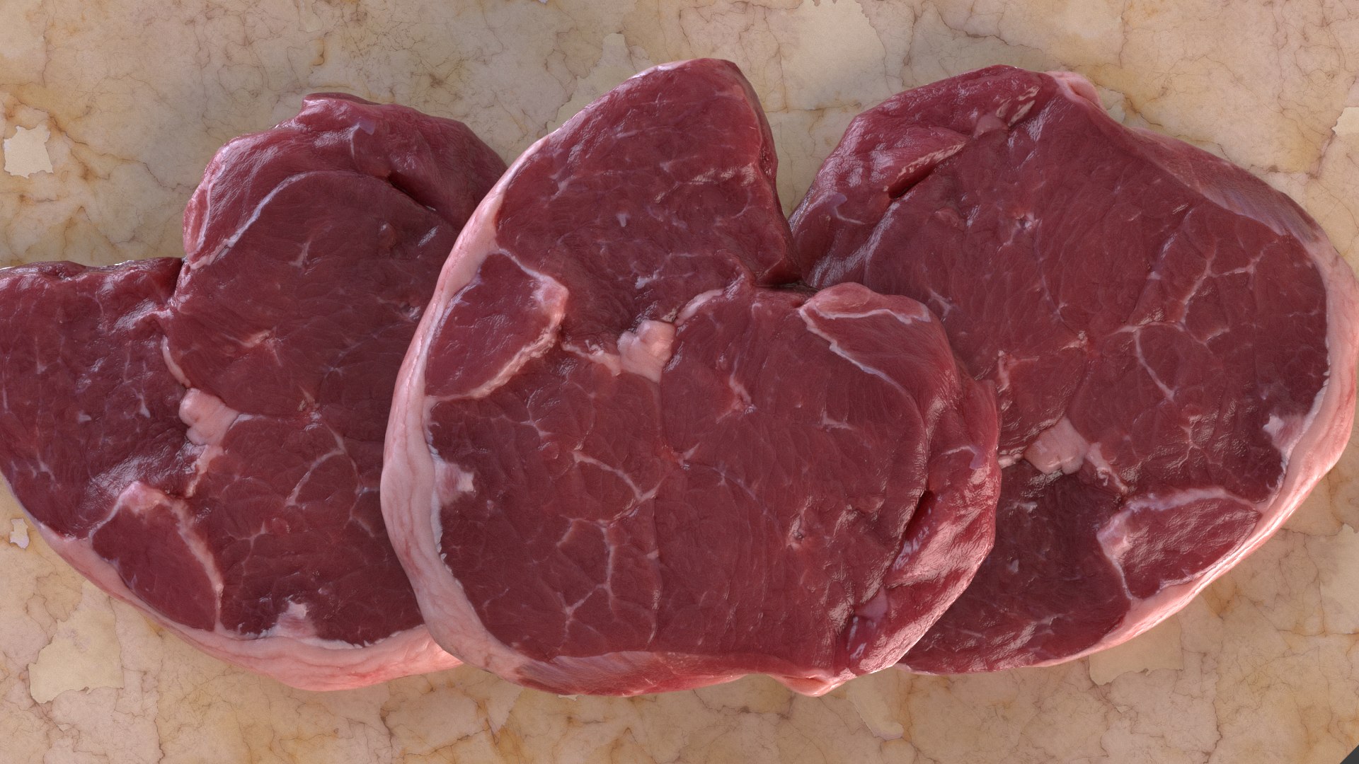 Raw meat pork beef 3D model - TurboSquid 1590046