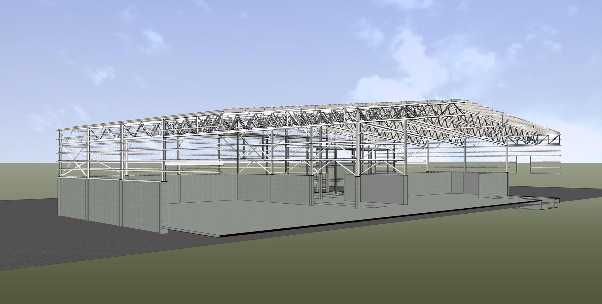 3D Model Warehouse Structure 2318 - TurboSquid 2123484