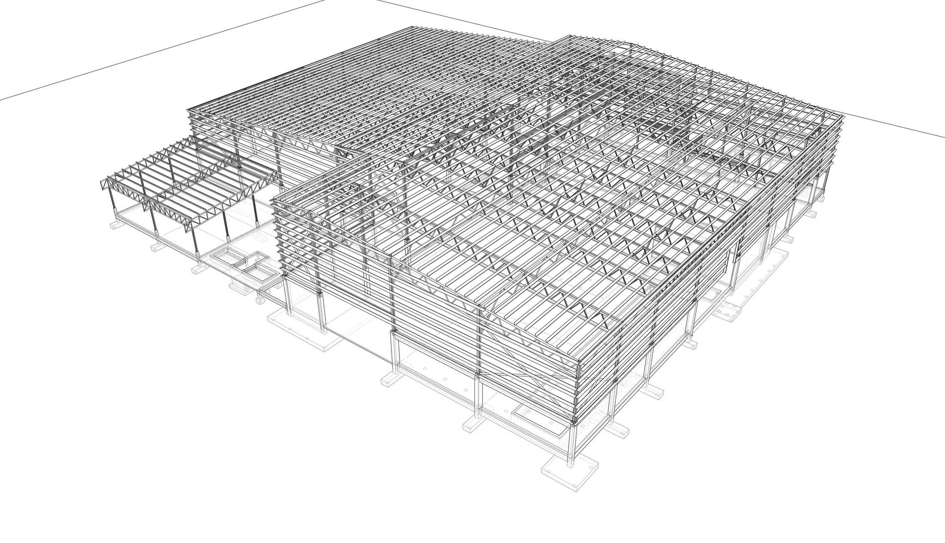 3D Model Warehouse Structure 2318 - TurboSquid 2123484