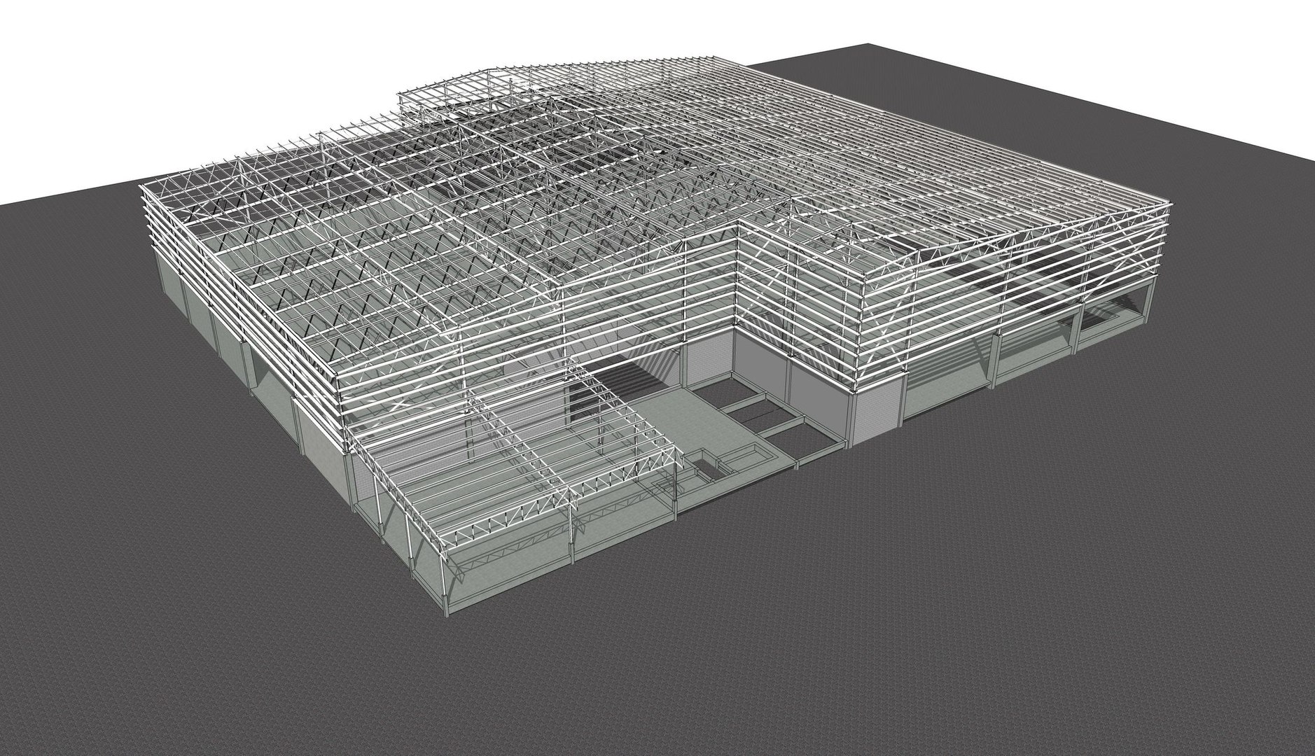 3D Model Warehouse Structure 2318 - TurboSquid 2123484