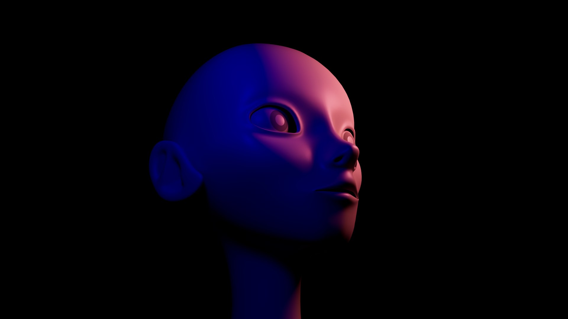 3D Basic Head Model Low Poly - TurboSquid 2240163