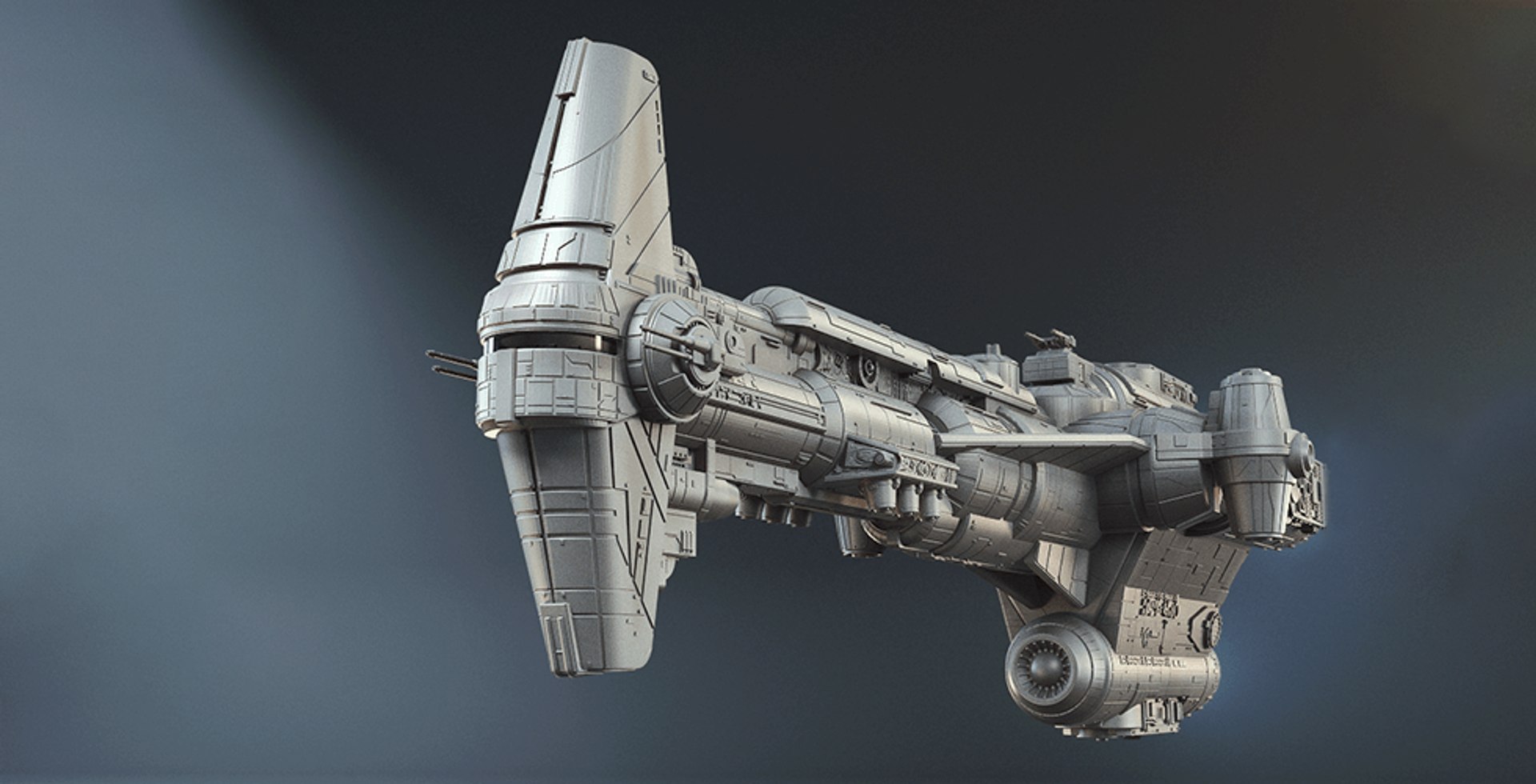 Hammerhead Corvette - Star Wars - For Print 3D 모델 - TurboSquid 1941608