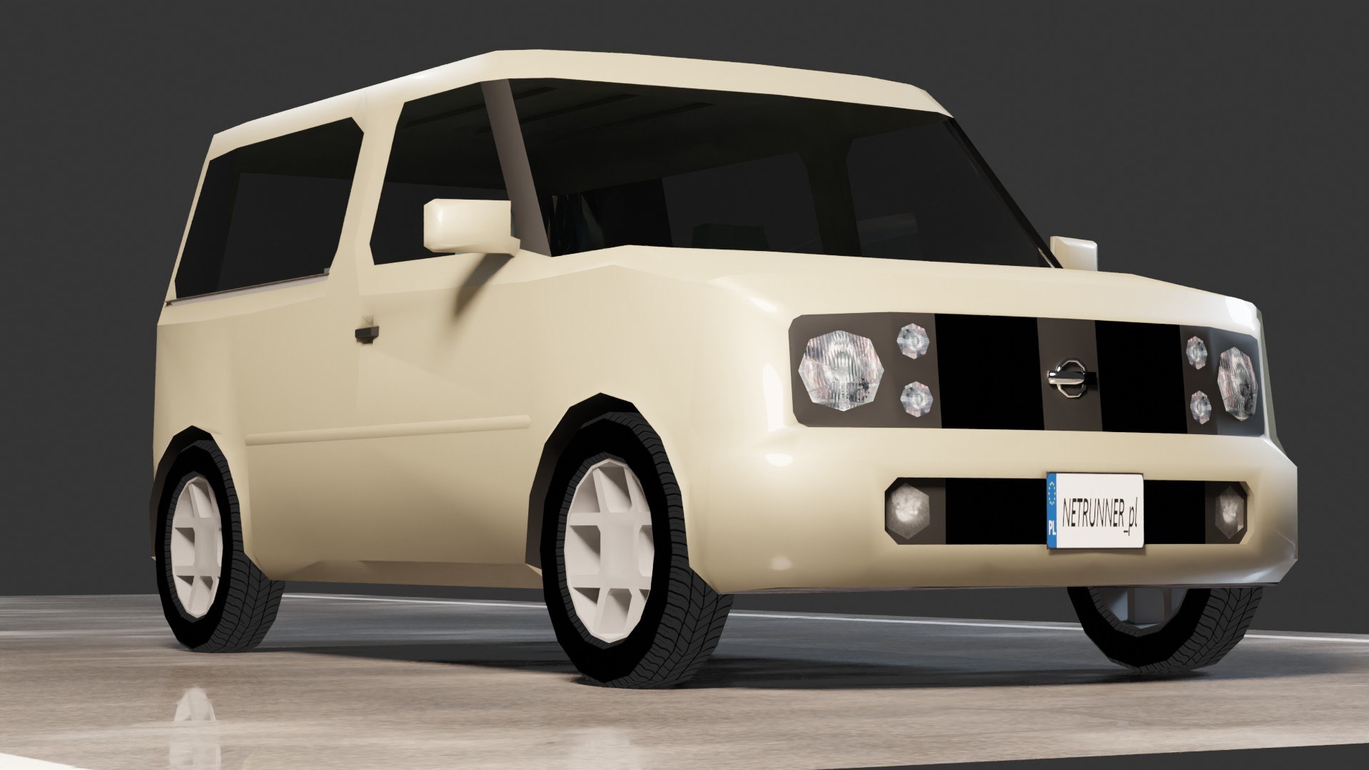 3D Nissan Cube model - TurboSquid 1933365