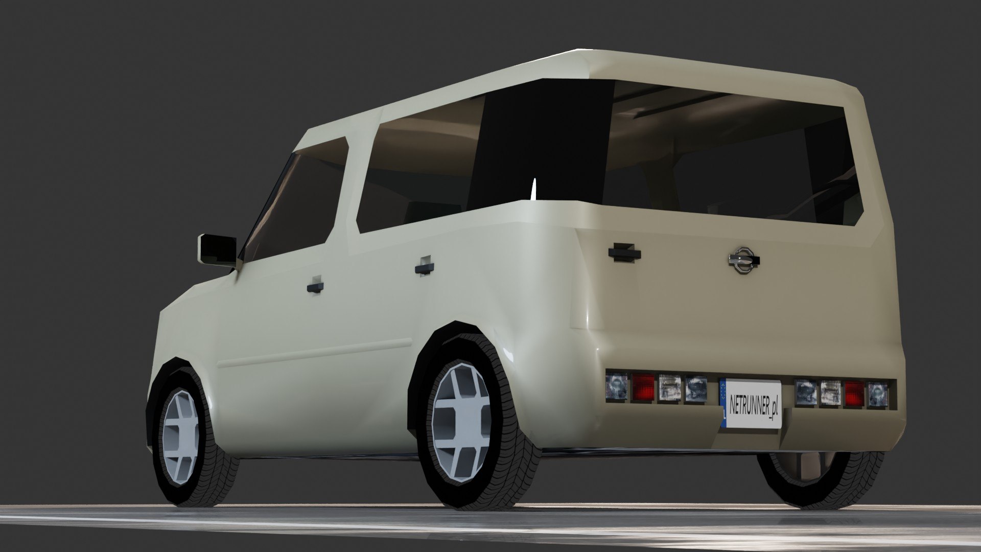 3D Nissan Cube model - TurboSquid 1933365