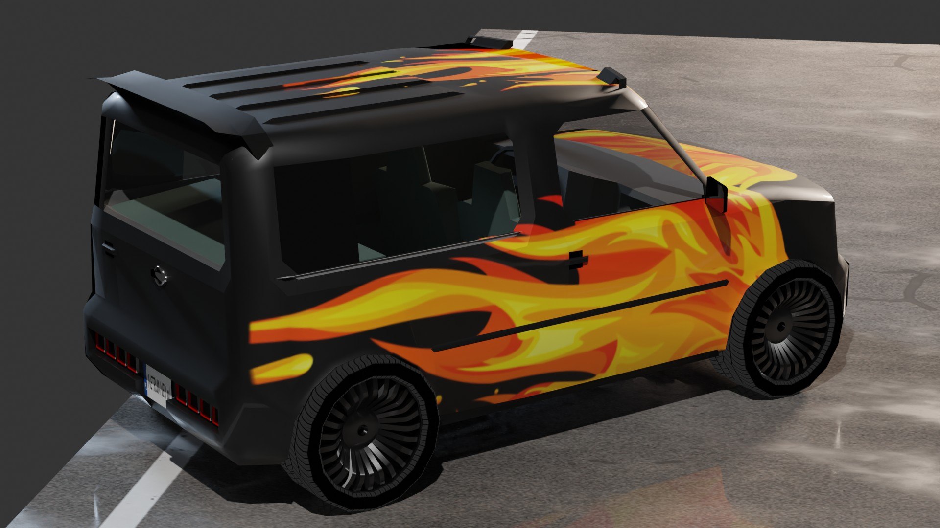 3D Nissan Cube model - TurboSquid 1933365