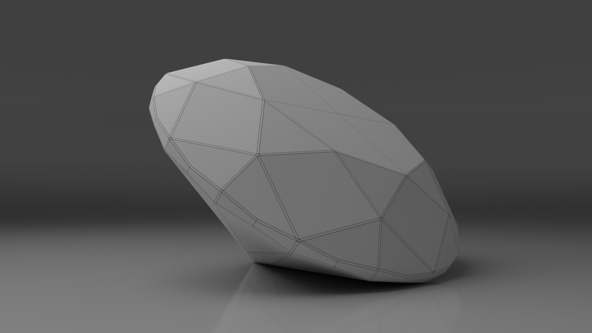 3D Model Round Cut Diamond - TurboSquid 1926804