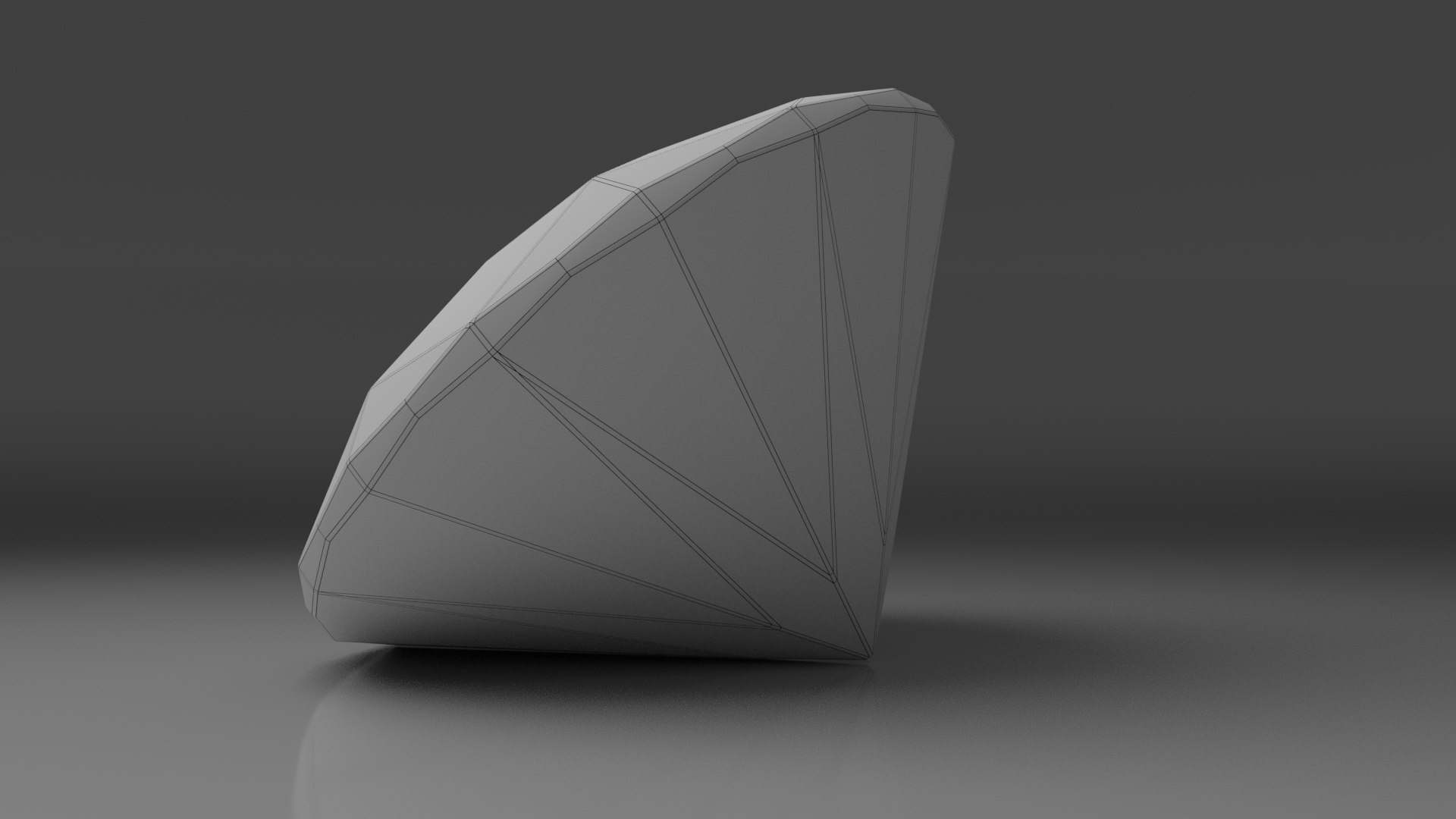 3D Model Round Cut Diamond - TurboSquid 1926804