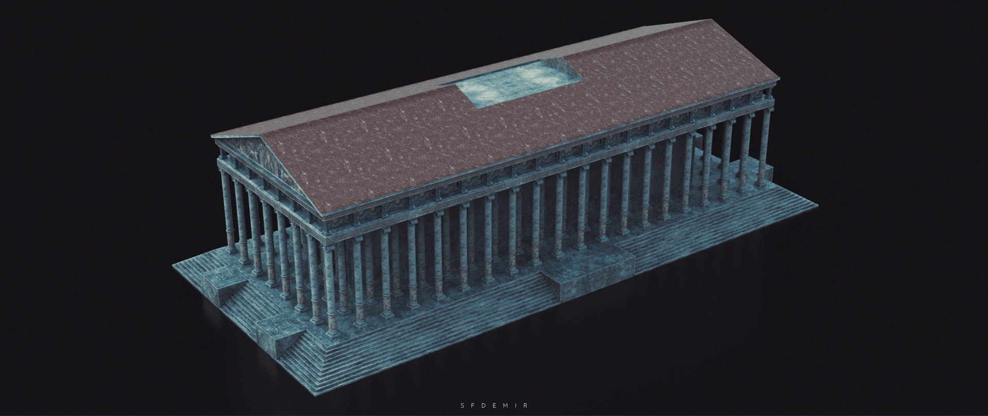 3D Model Temple Of Artemis - Ephesus - TurboSquid 1750738