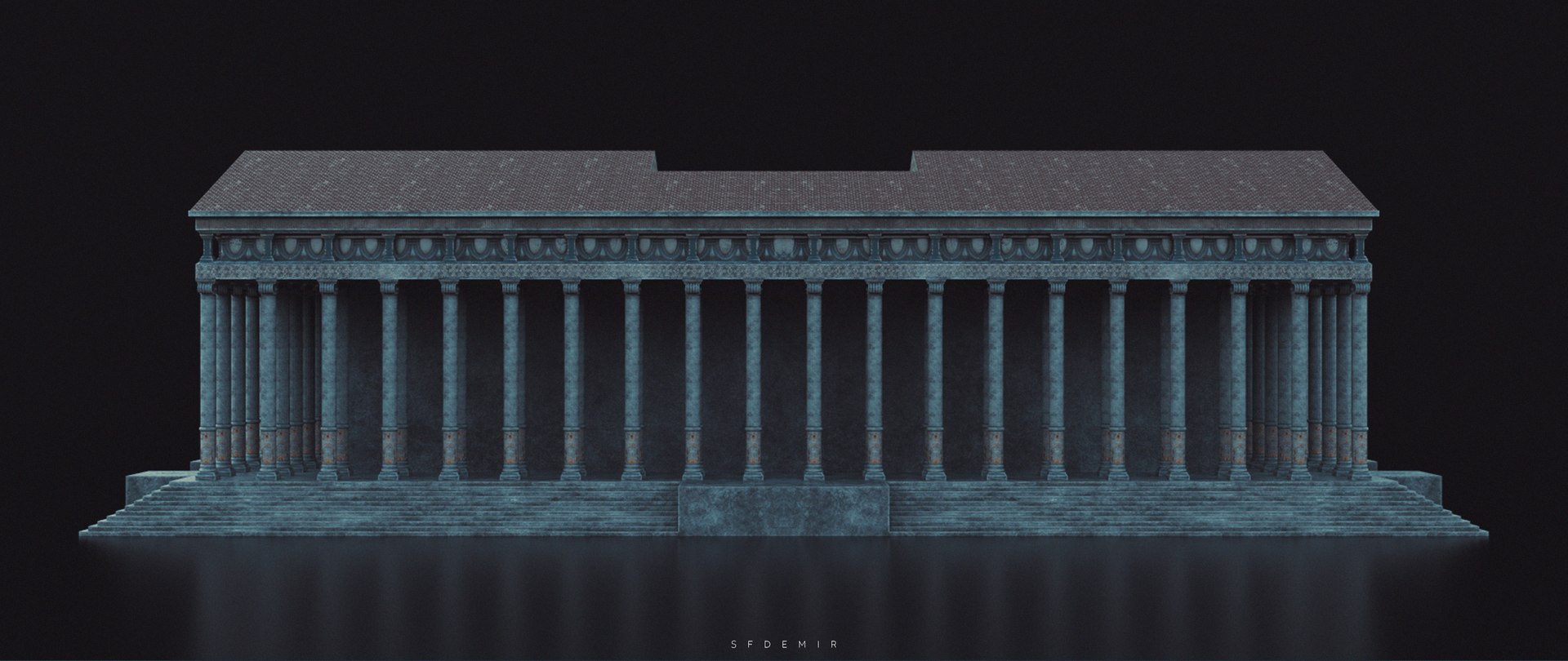 3D Model Temple Of Artemis - Ephesus - TurboSquid 1750738