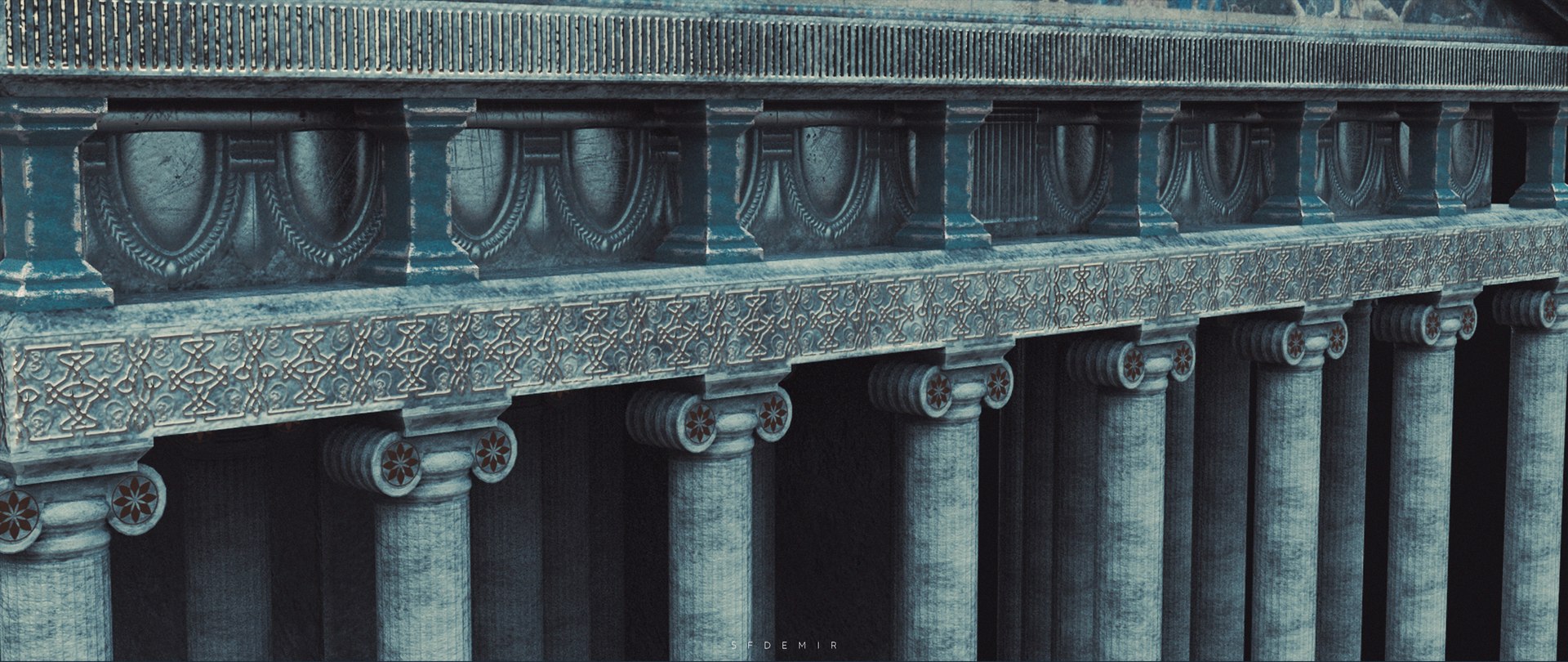 3D Model Temple Of Artemis - Ephesus - TurboSquid 1750738