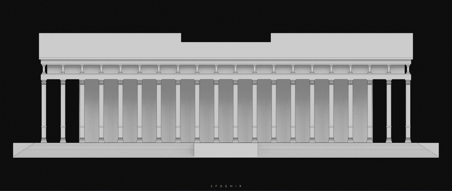 3D Model Temple Of Artemis - Ephesus - TurboSquid 1750738