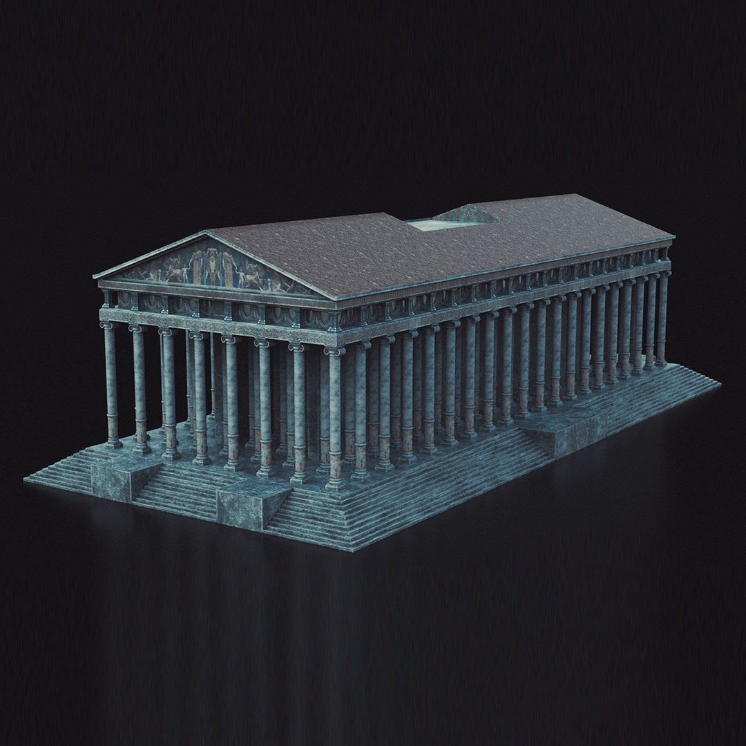 3D Model Temple Of Artemis - Ephesus - TurboSquid 1750738