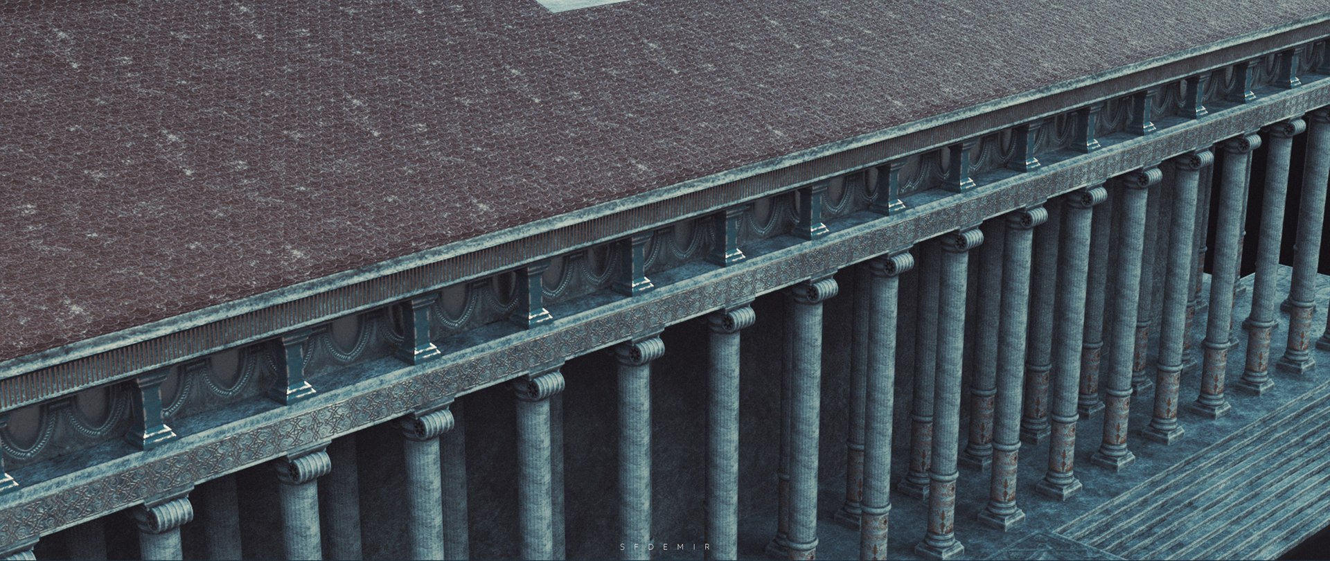 3D Model Temple Of Artemis - Ephesus - TurboSquid 1750738