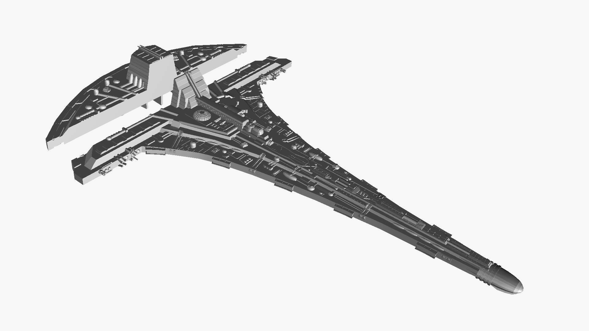 Stargate Universe Sgu Destiny 3d Model