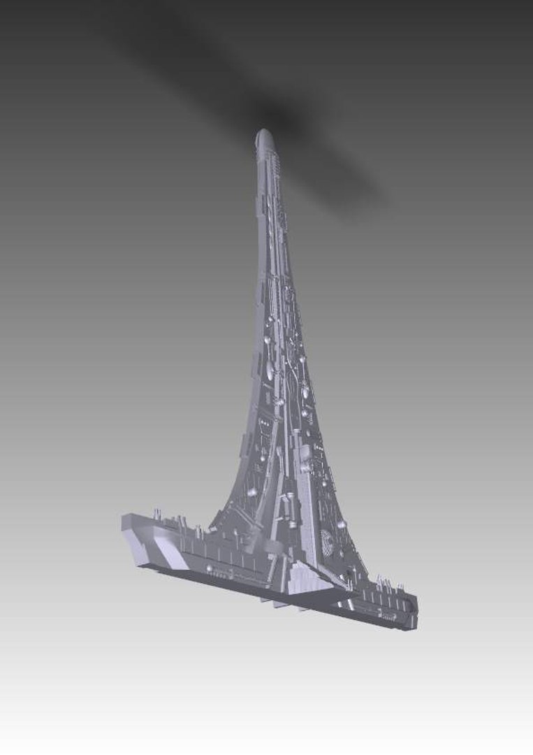 Stargate Universe Sgu Destiny 3d Model