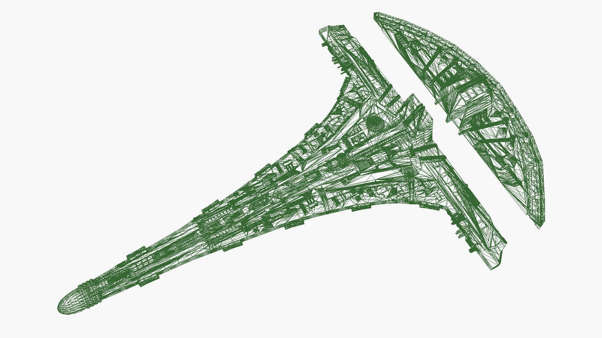 Stargate Universe Sgu Destiny 3d Model