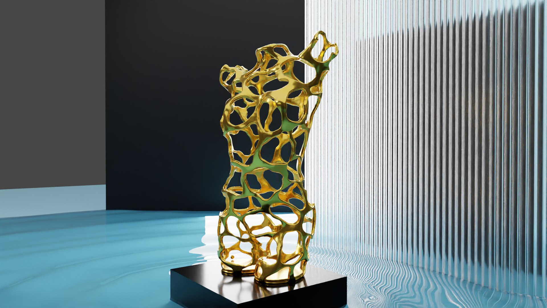 3D Abstract Female Torso - TurboSquid 2231758