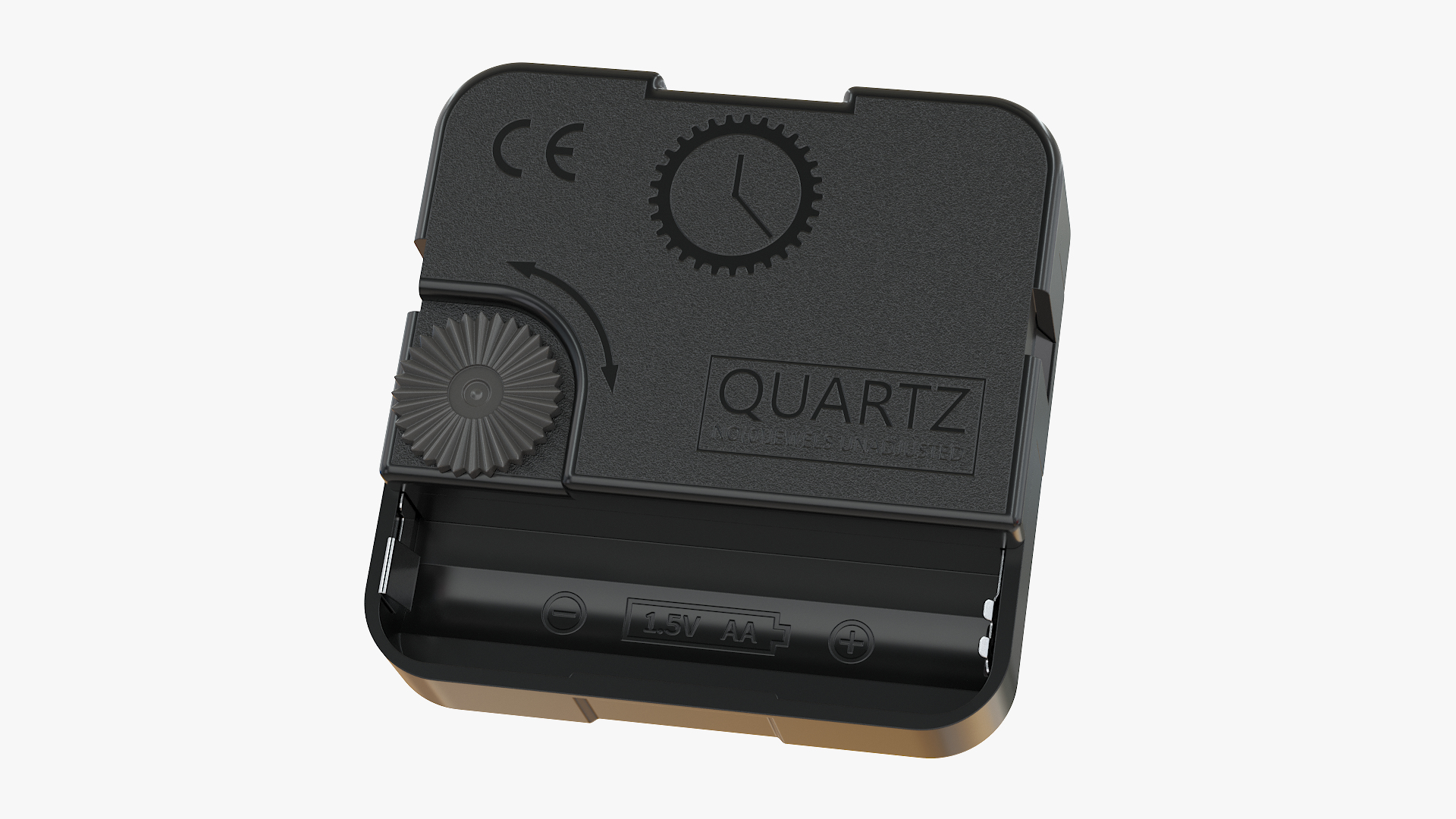 Quartz Clock Mechanism With Battery 3D - TurboSquid 1983645