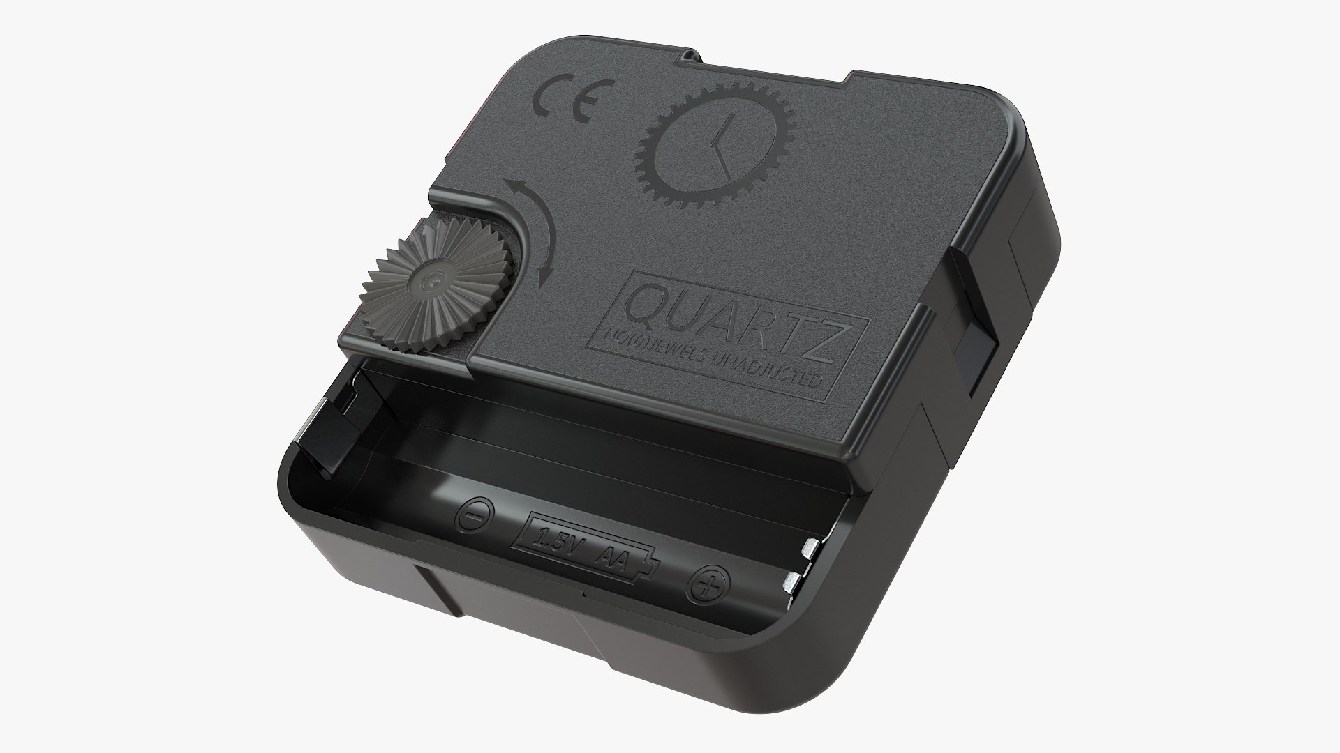 Quartz Clock Mechanism With Battery 3D - TurboSquid 1983645
