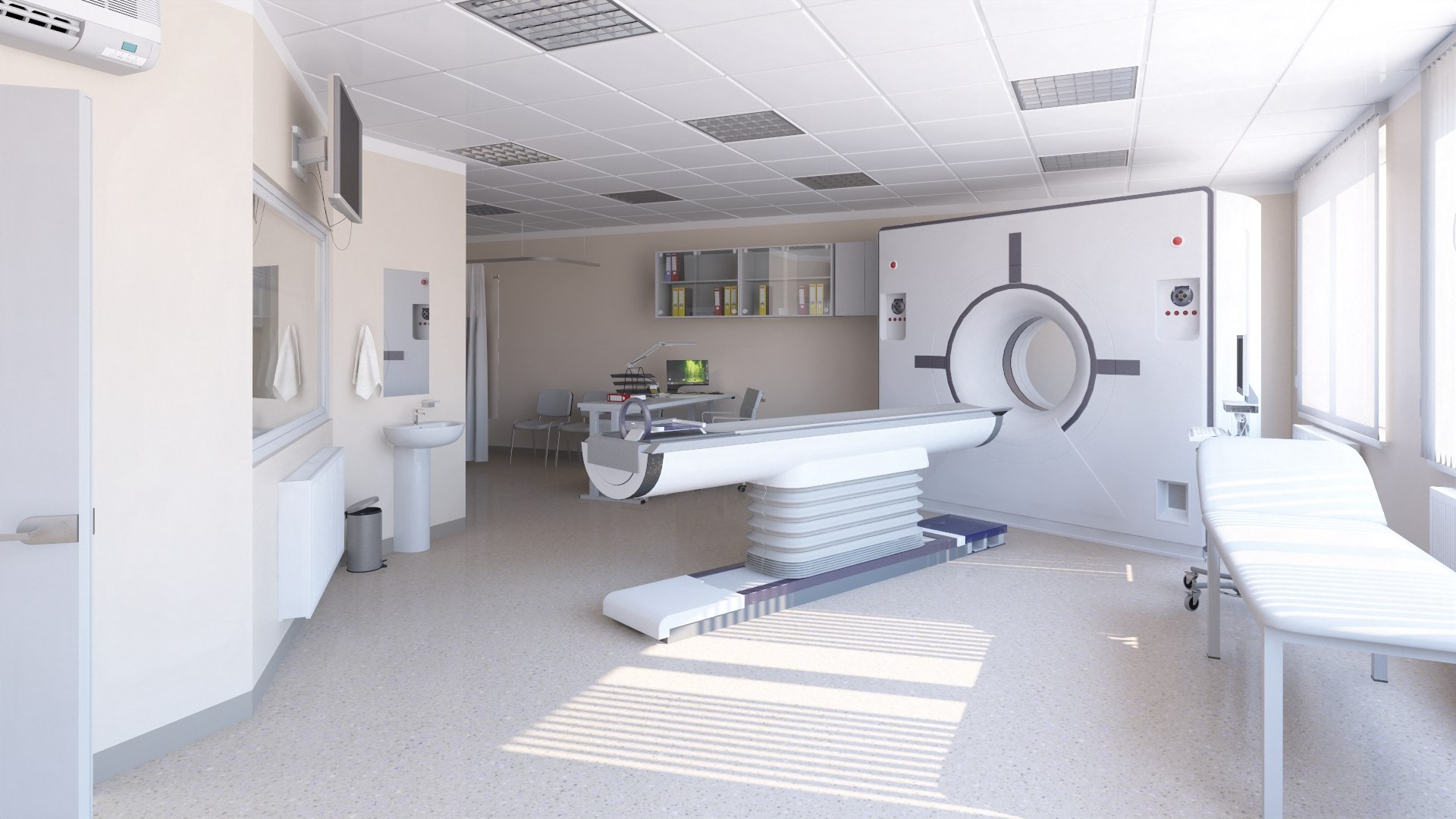 3D Model Computerized Tomography Room - TurboSquid 2013171