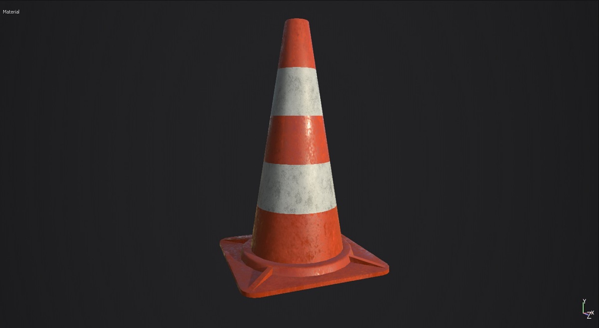 3D traffic cone model - TurboSquid 1709692