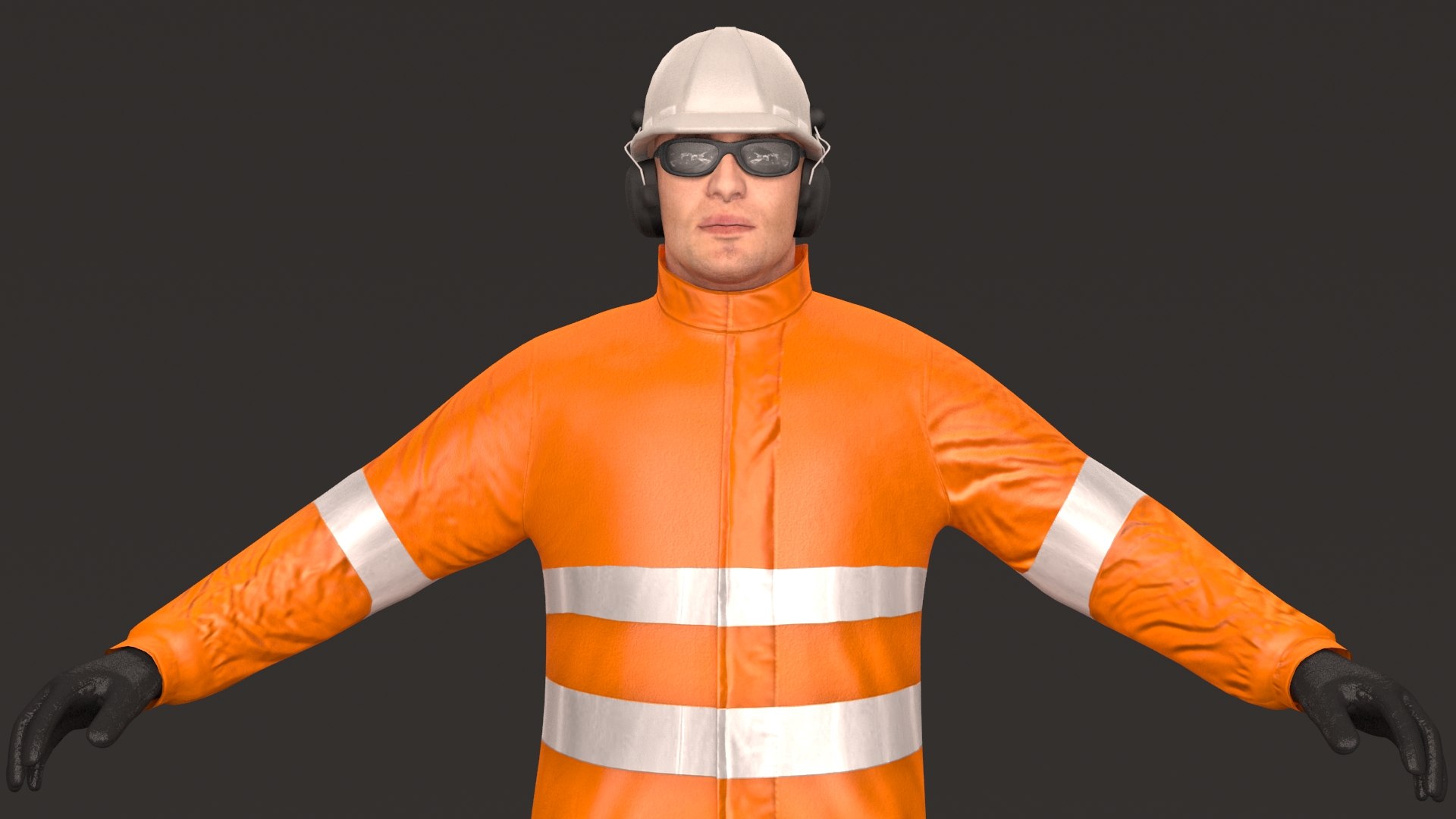 Offshore Worker Model - TurboSquid 1532030