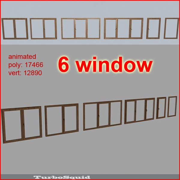 Window 3D Models for Download | TurboSquid