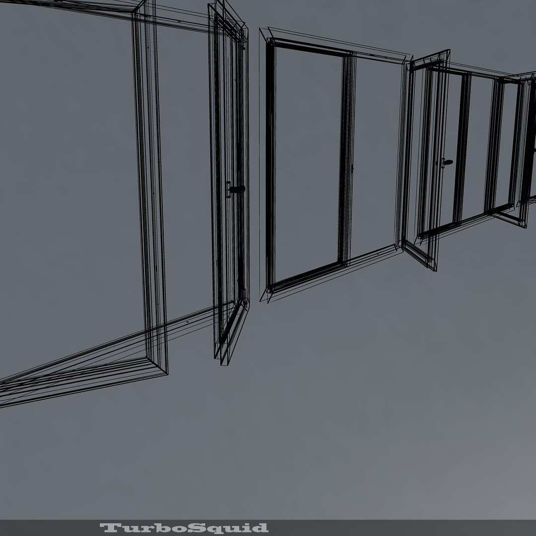 3d Model Window 01-02-03-04-05-06 Pack